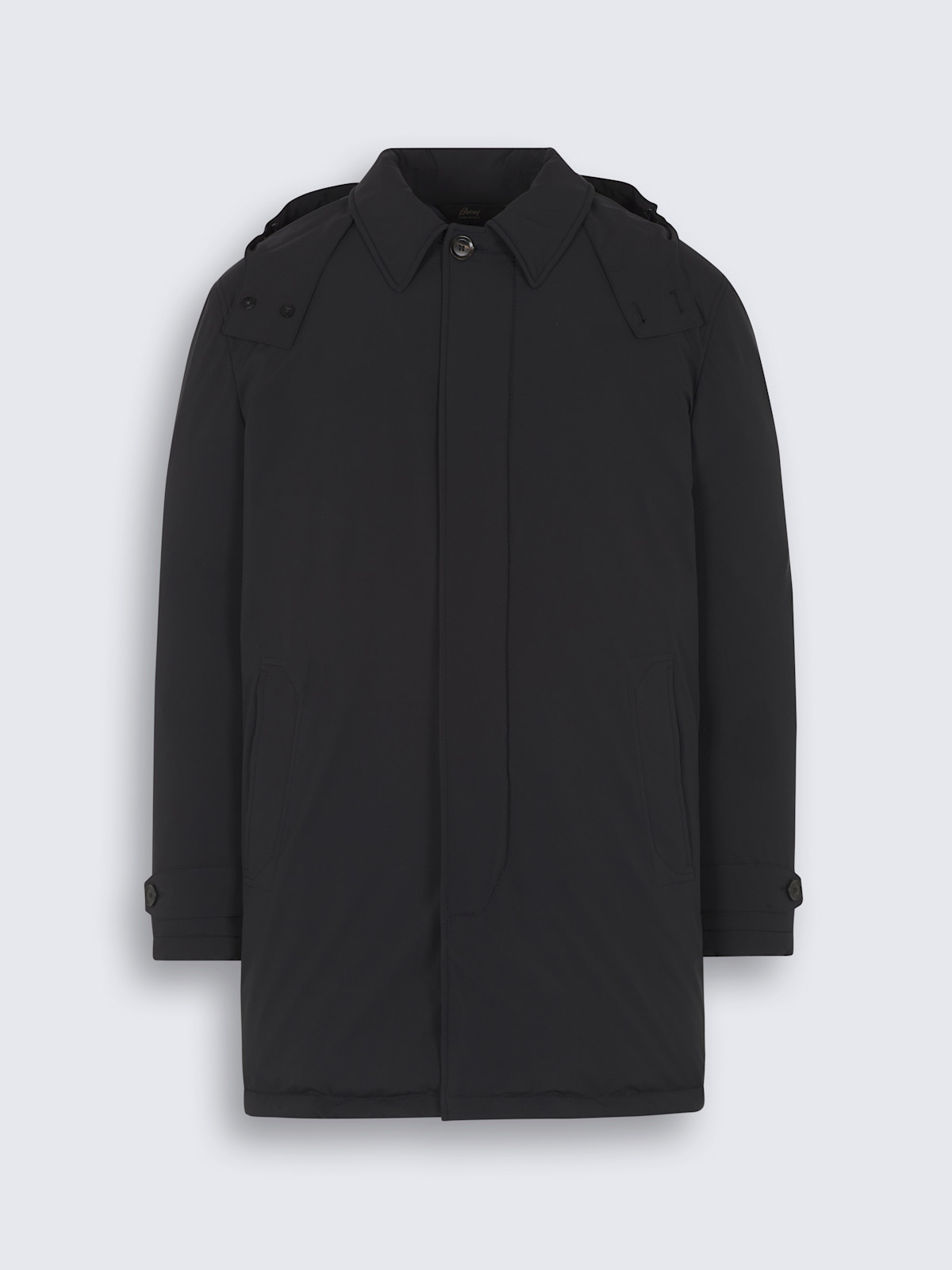 Midnight blue padded Performa raincoat