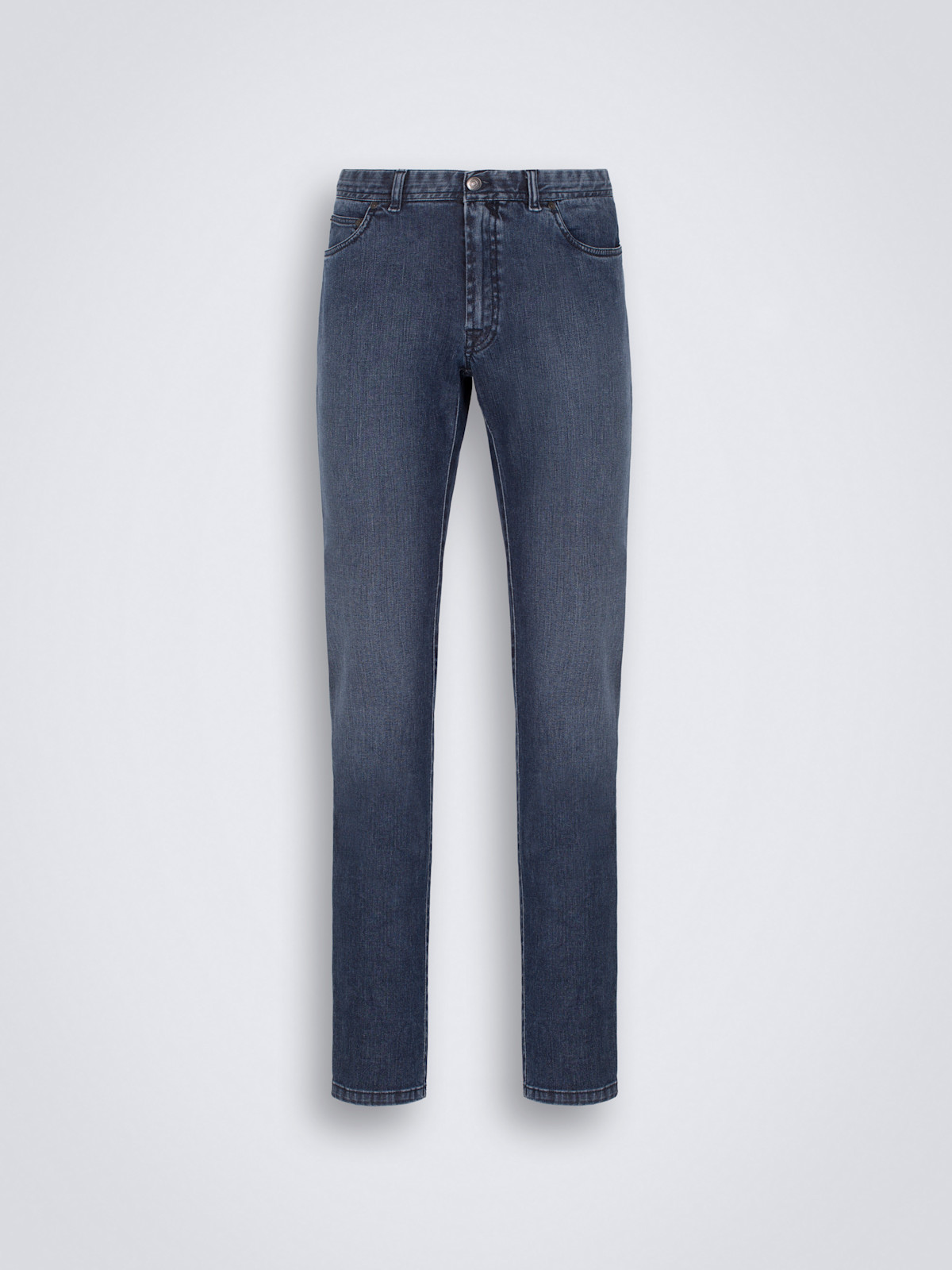 Essential navy blue jeans