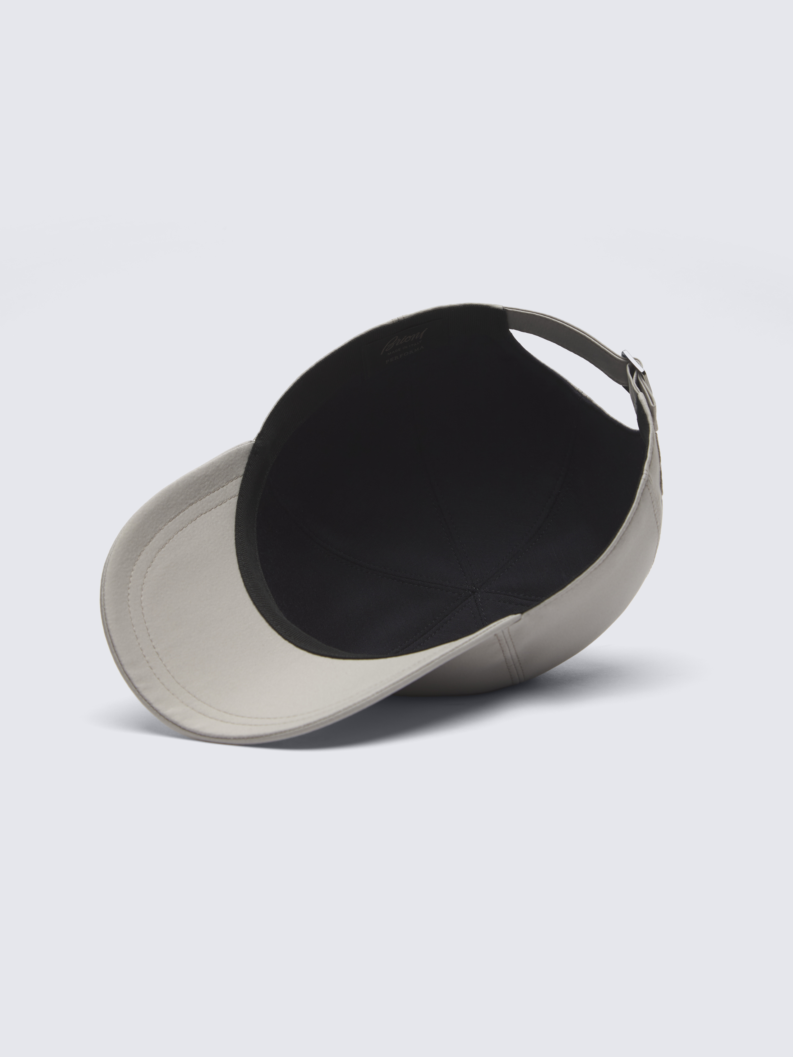 Light grey wool baseball cap | Brioni® GB Official Store