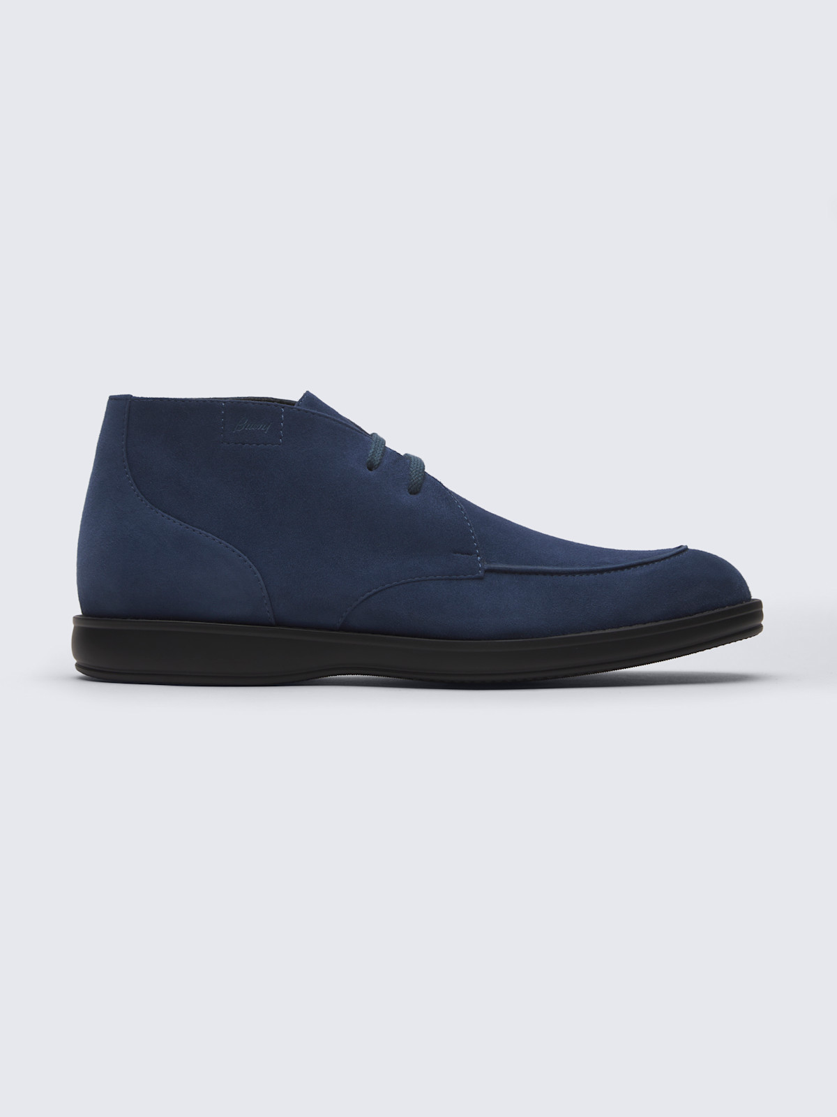 Sapphire blue suede Journey desert boots