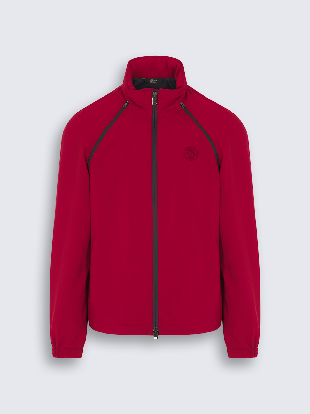 Red Performa windbreaker