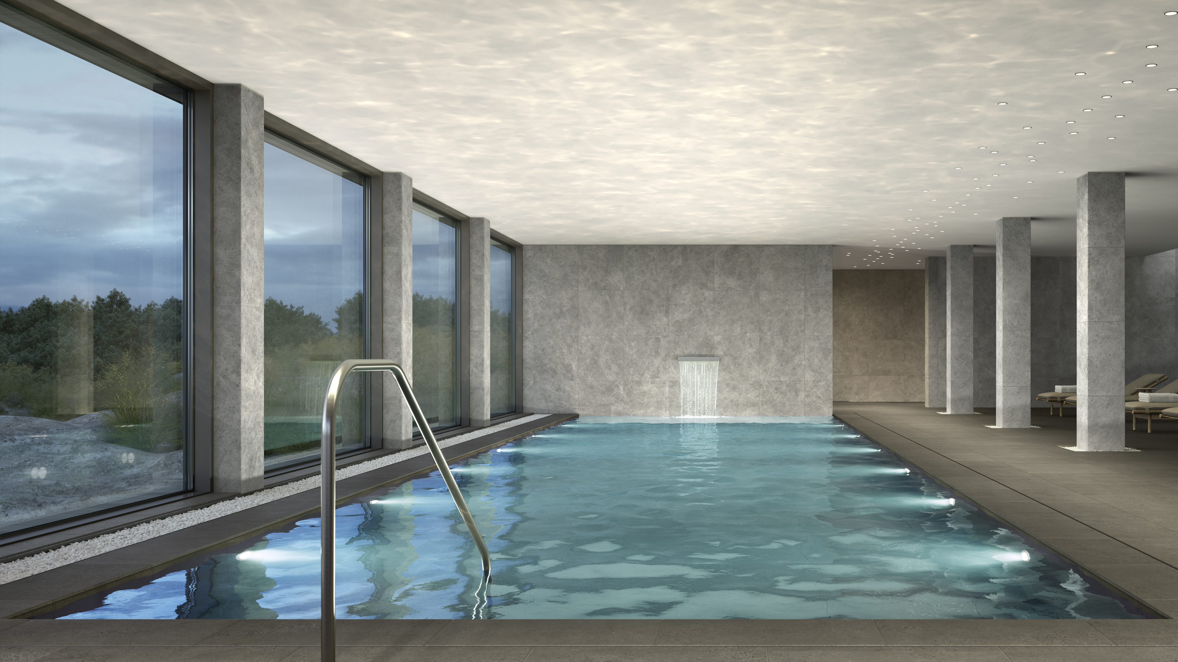 Recessed luminaires for swimming pools · BEGA