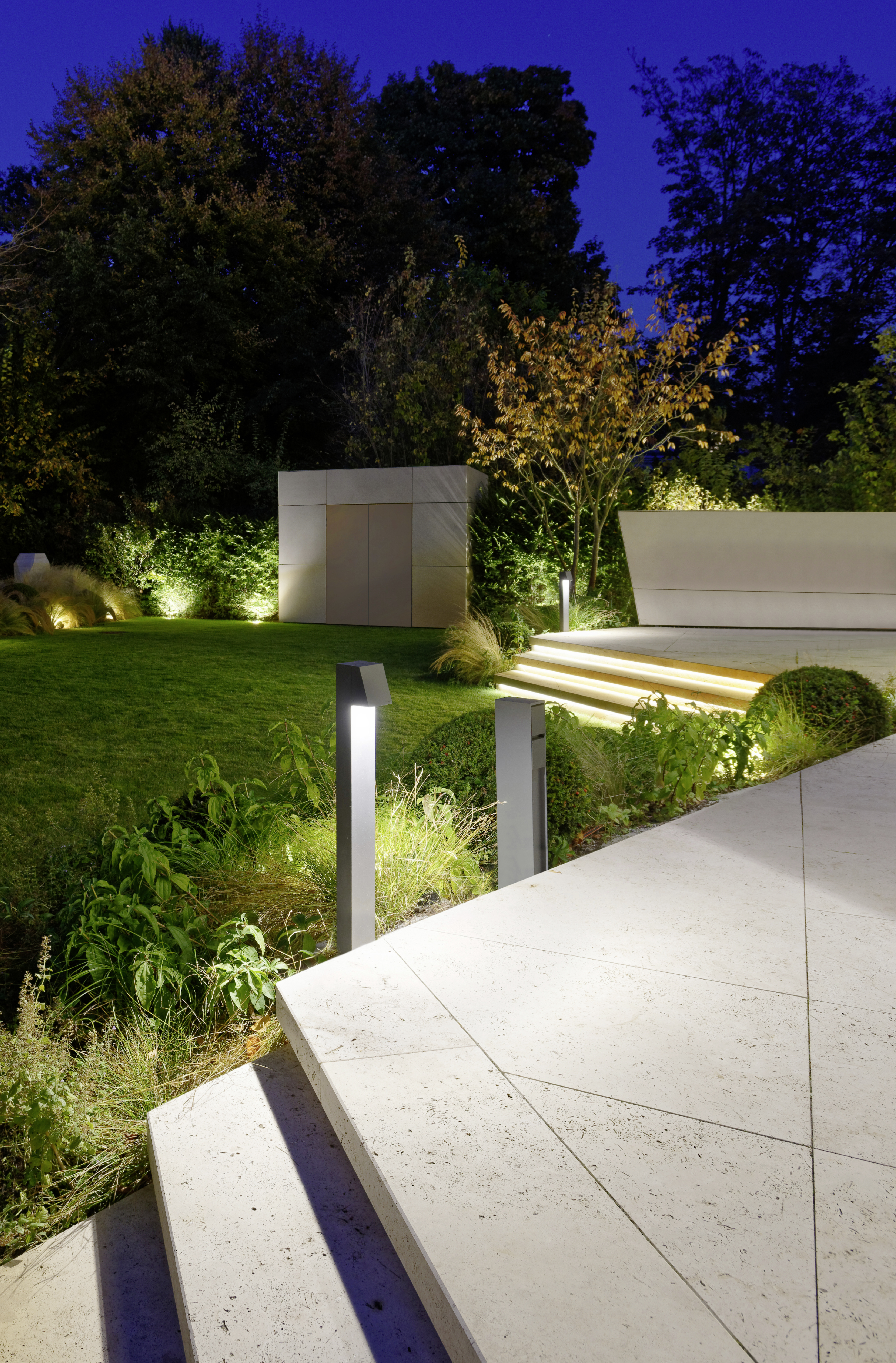 Connecting pillars for private electrical power supply · BEGA