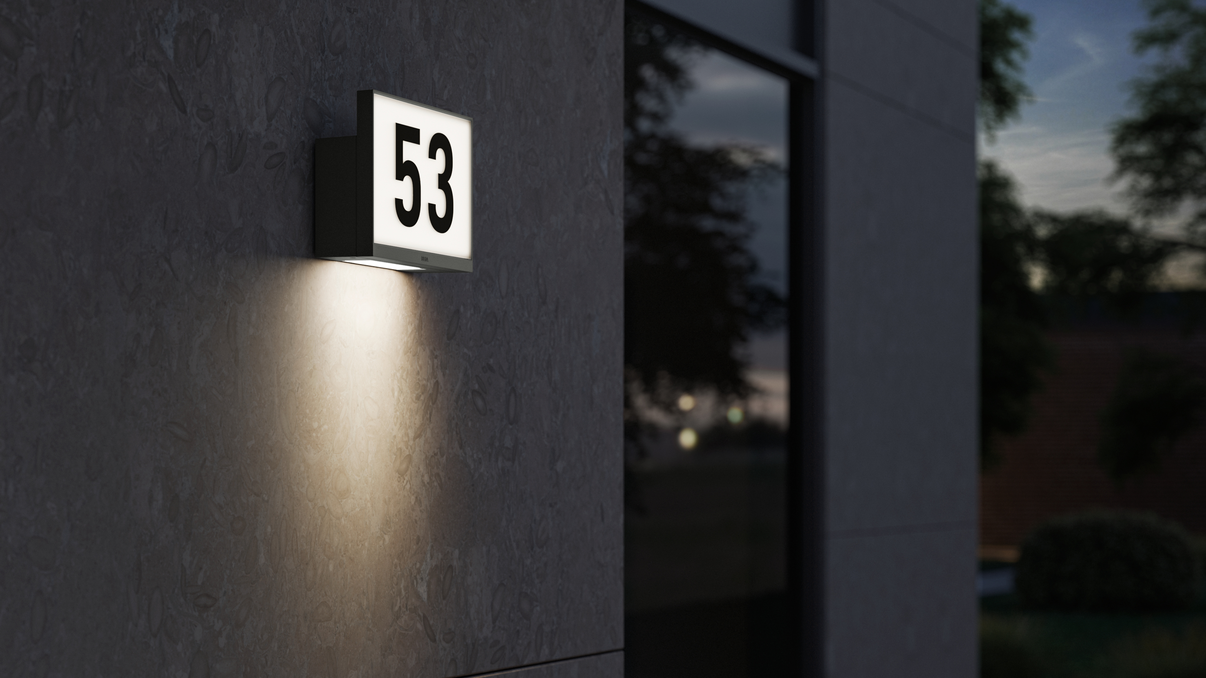 House number luminaires · BEGA