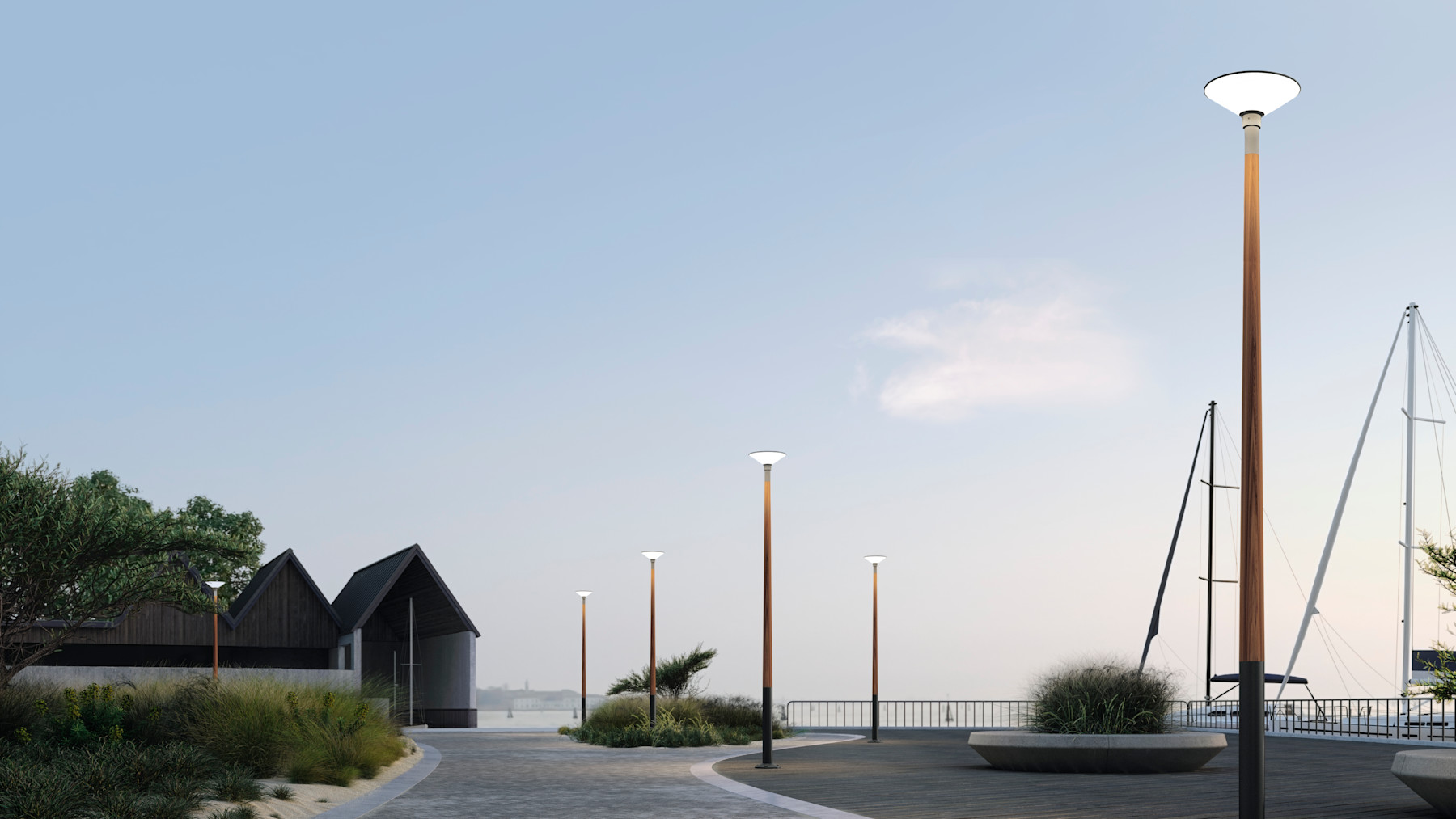 Bega Pole Light