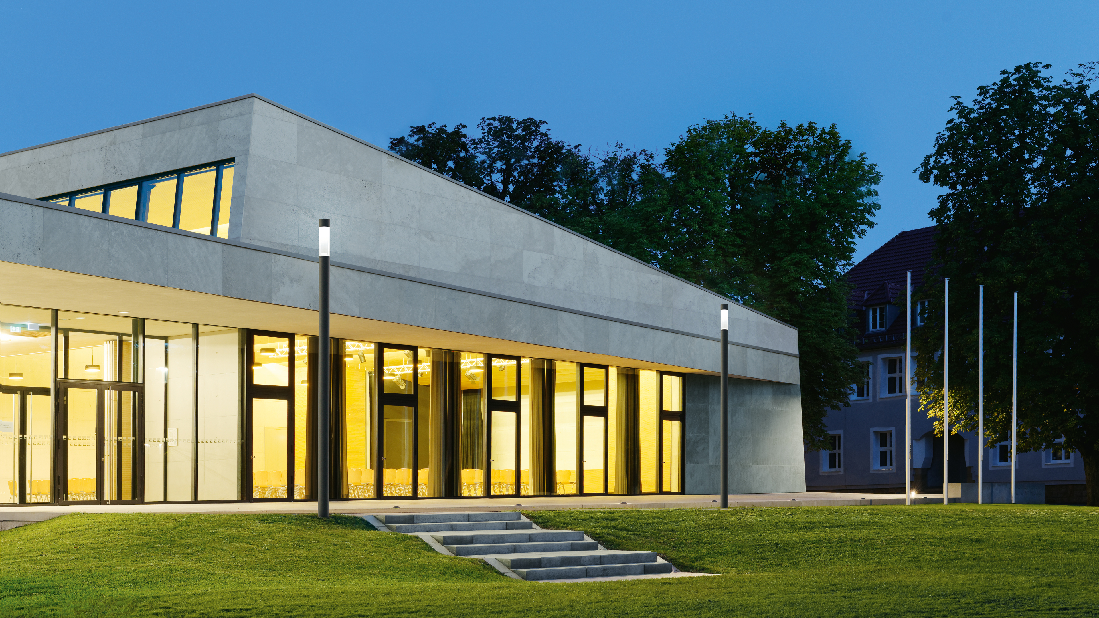 Dußlingen culture hall, Baden-Württemberg · BEGA