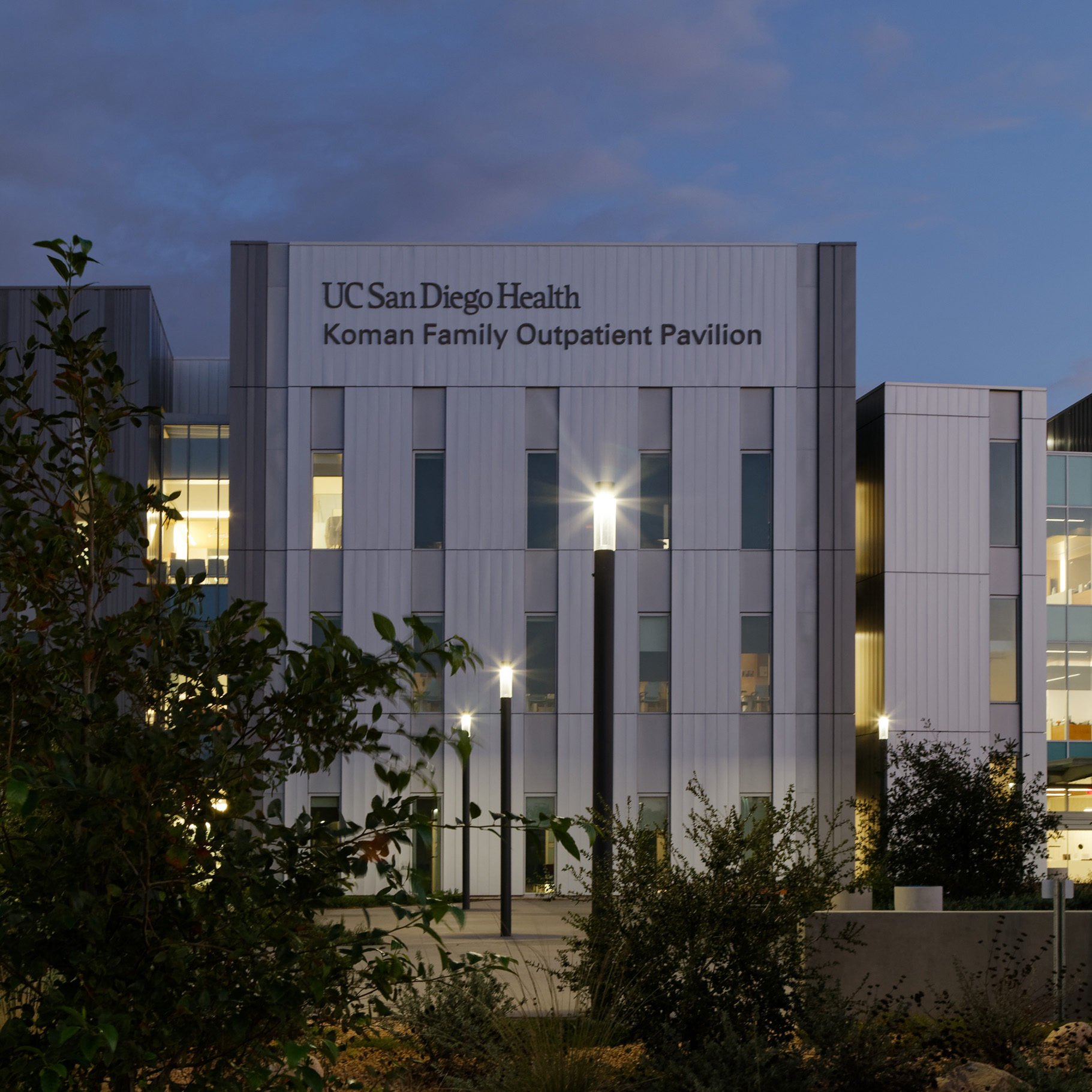 UCSD Hospital, San Diego · BEGA