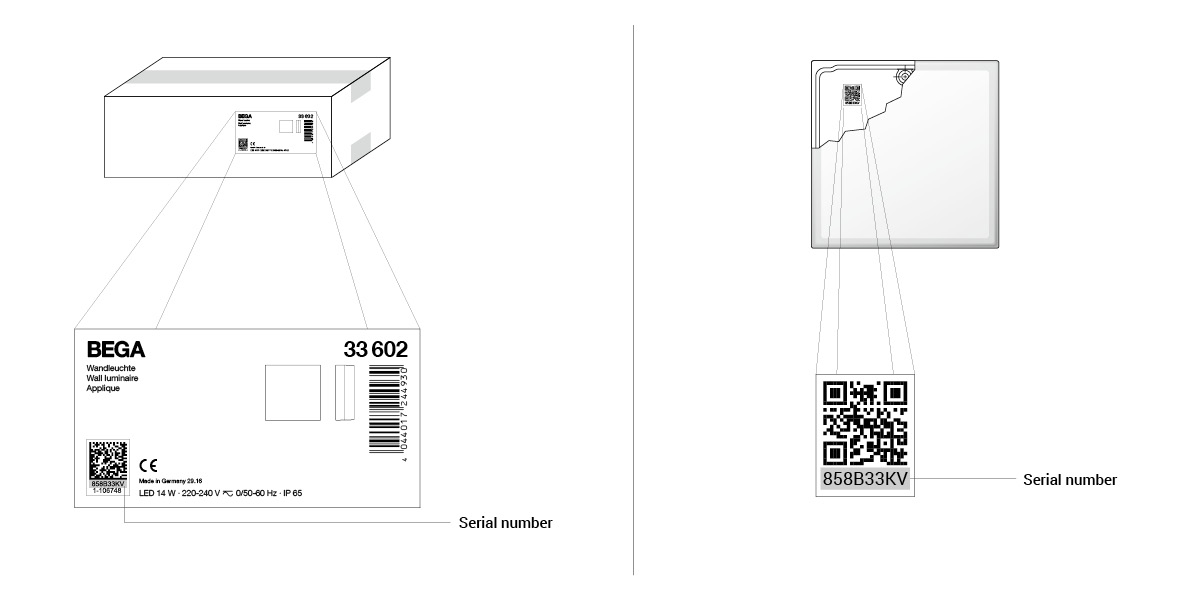 Replacement parts · BEGA