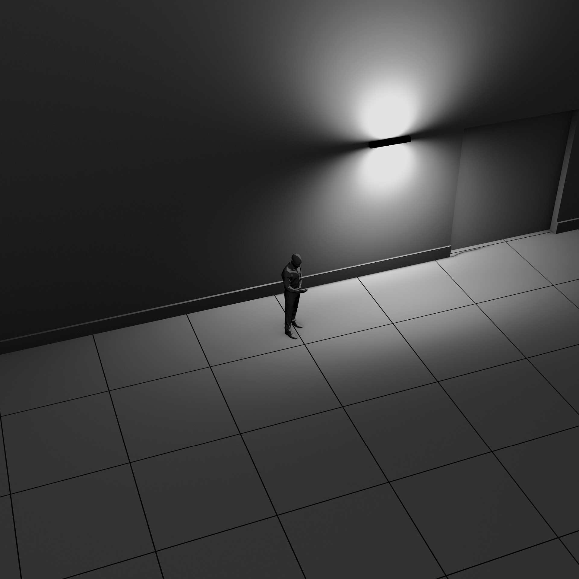 Wall luminaires with directed light · BEGA