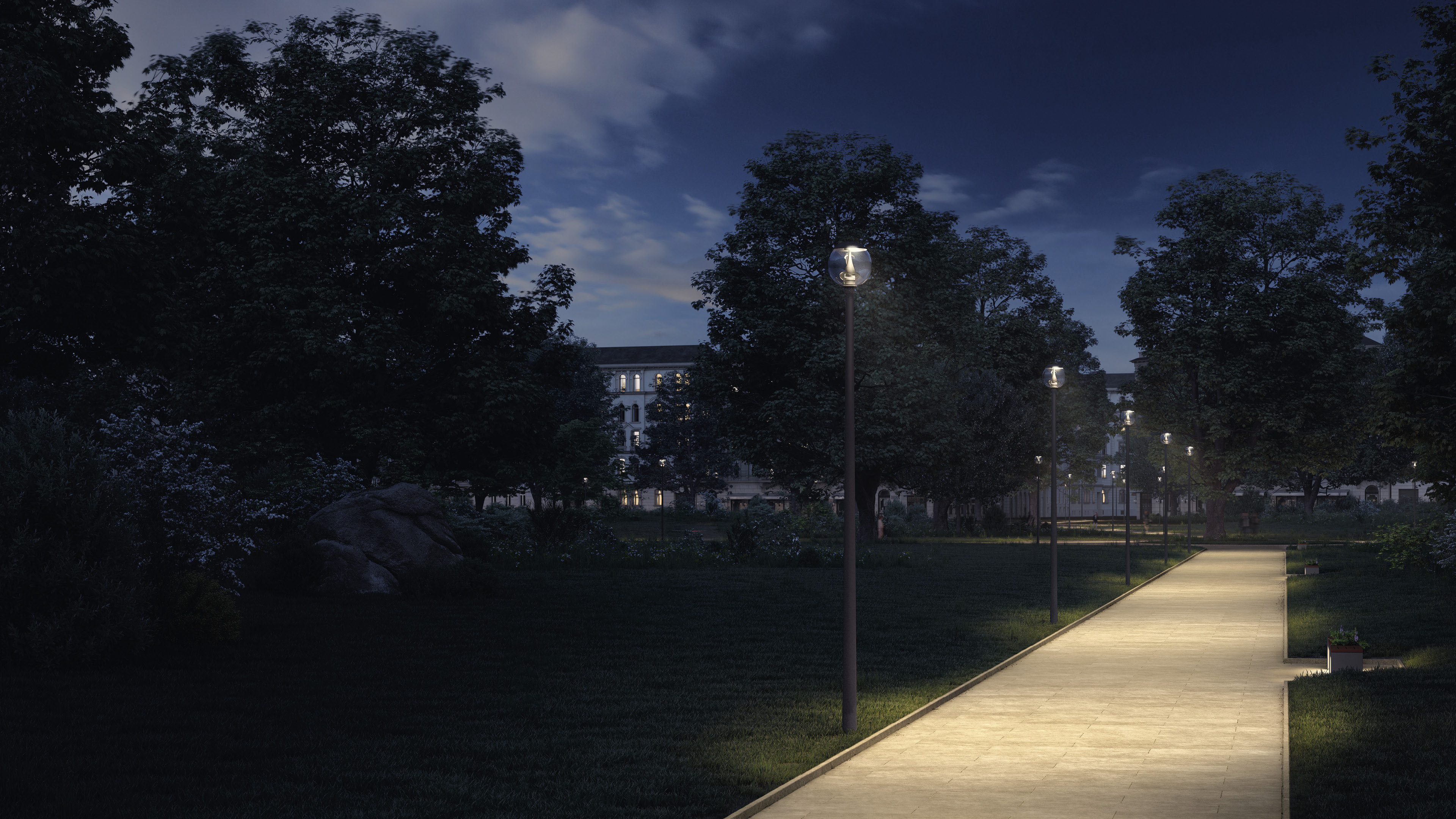 Spherical pole-top luminaires · BEGA