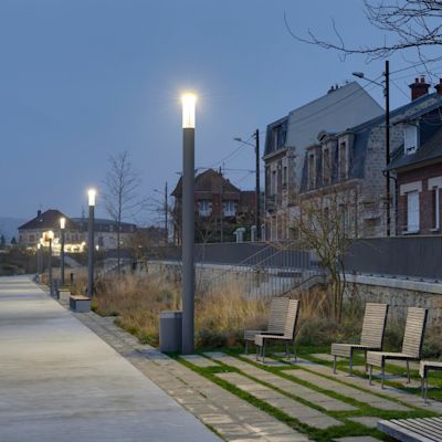 Light building element heads · BEGA