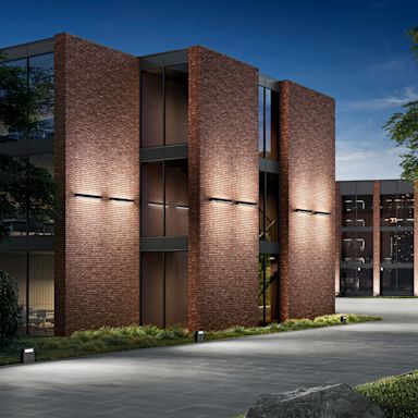 Wall luminaires with directed light · BEGA