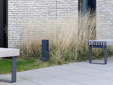 Connecting pillars for private electrical power supply · BEGA