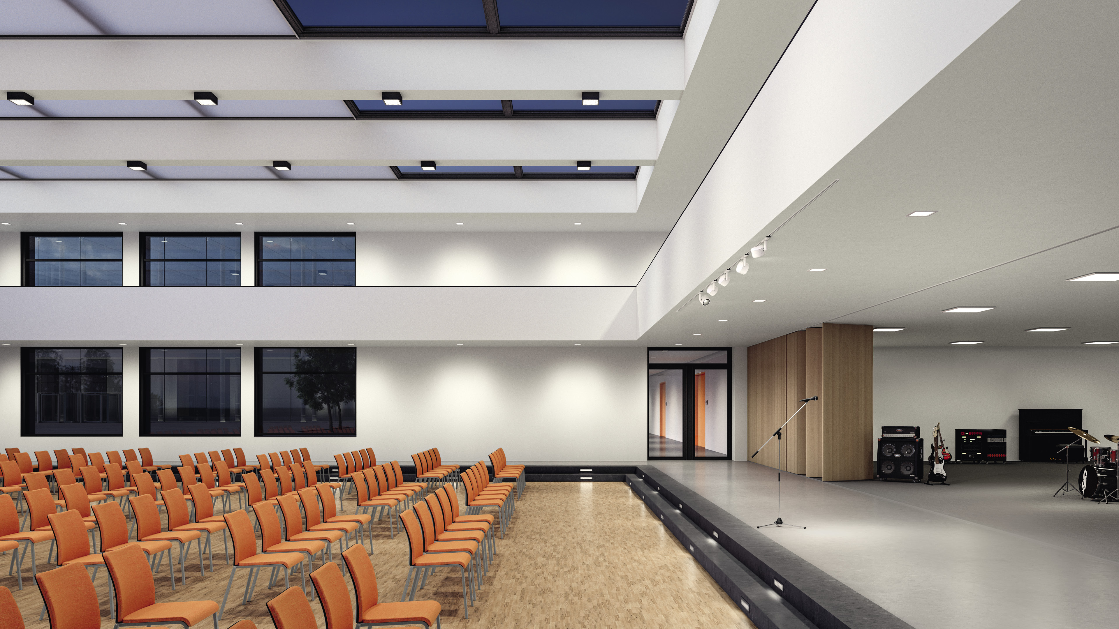 Assembly hall · BEGA