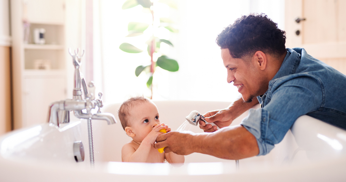 How to Practice Speech and Language with Your Child During Bath Time