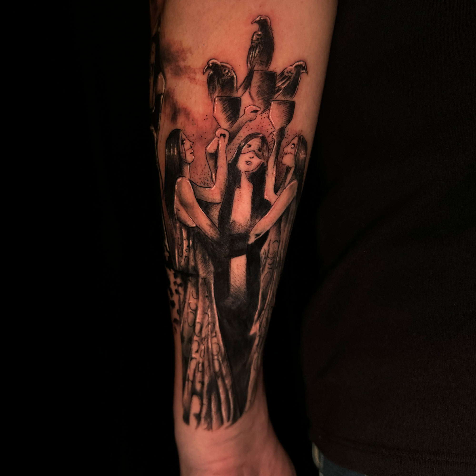 Black and Grey Tattoos | Valhalla Tattoo