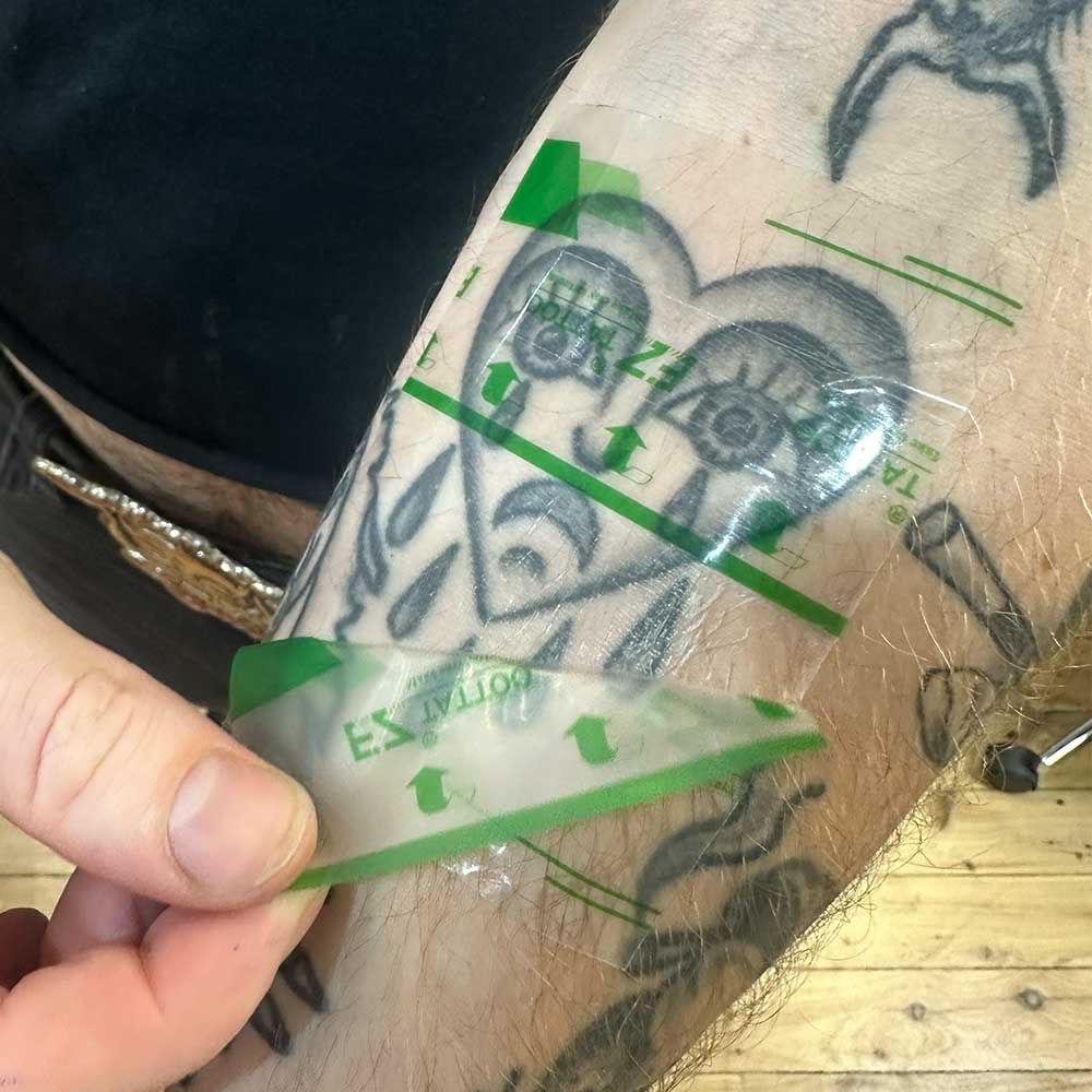Skin peeled off tattoo - Bronctattooaus.com