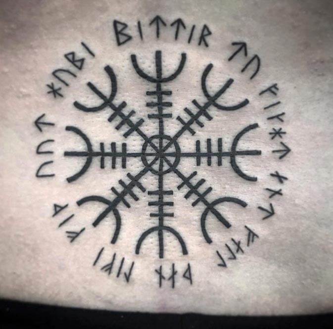 Valhalla Symbol Tattoo