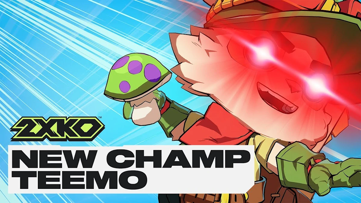 2XKO Teemo Gameplay Trailer and Release Date