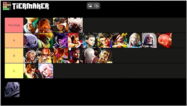 Street Fighter 6 Tier List