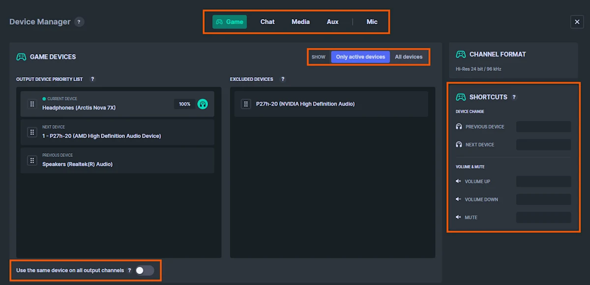 How to Use the New Sonar Device Manager — All-in-One Audio Solution