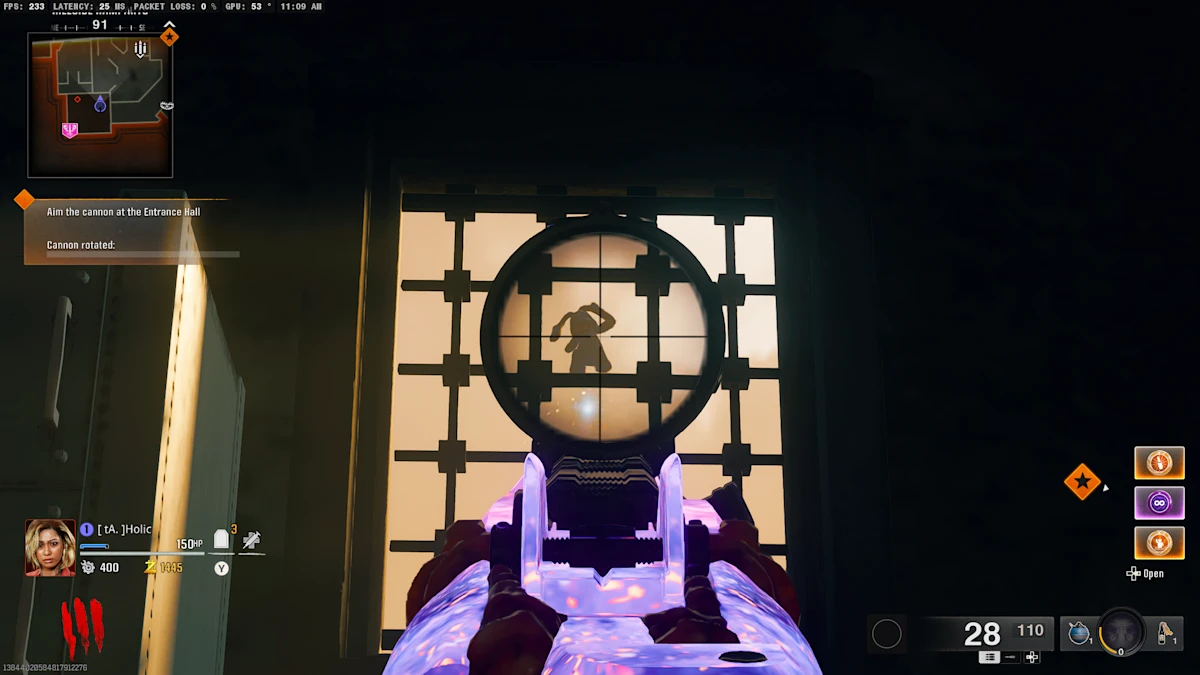 How to Do the Mr. Peeks Easter Egg on Citadelle Des Morts in BO6 Zombies