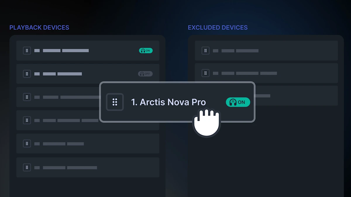 Easily Manage How Sonar Switches Between Audio Devices