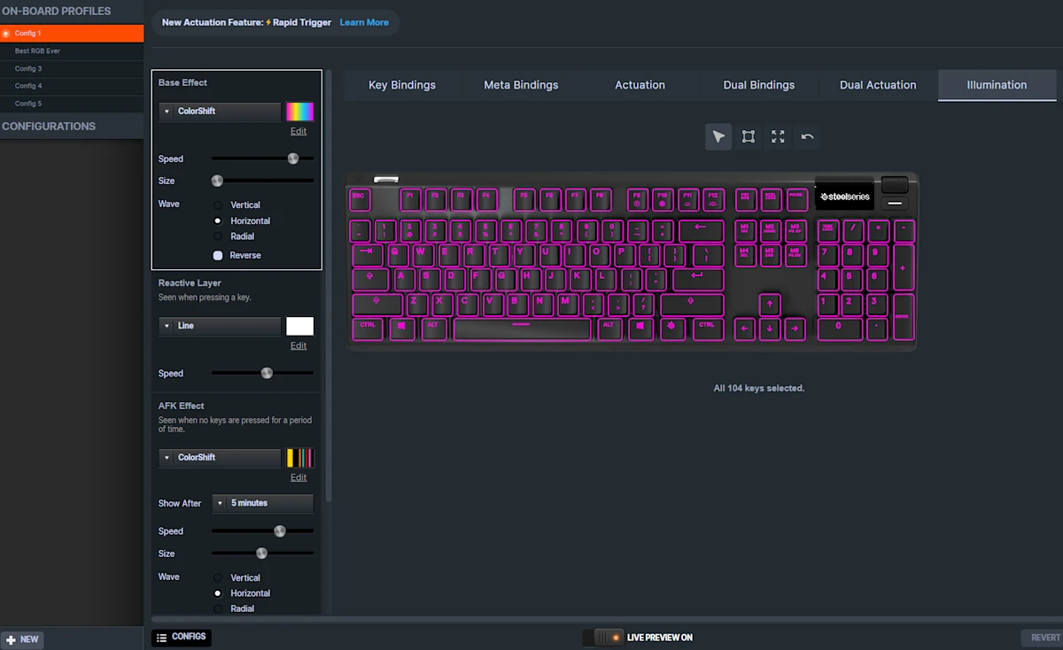 How to Change the Color of Your SteelSeries Keyboard