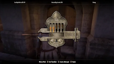 Oblivion Remastered: The Keys to Lockpicking