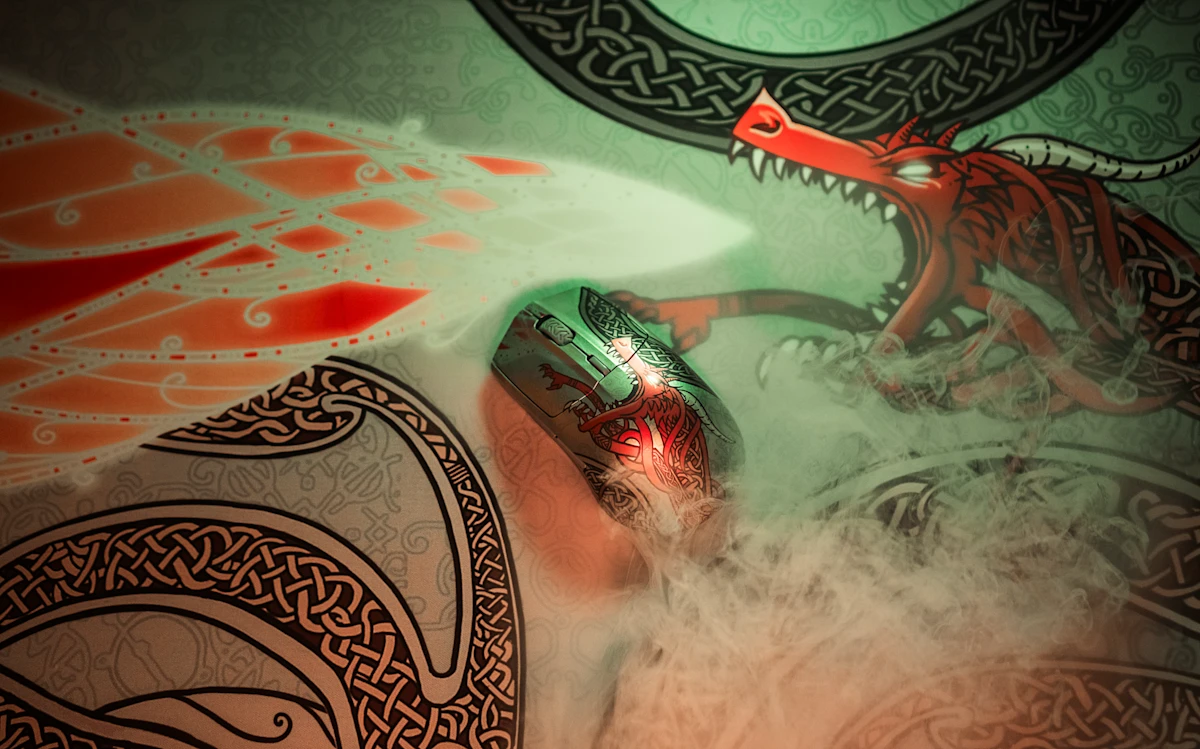 CS2 Dragon Lore Showcase: Mouse and Mousepad