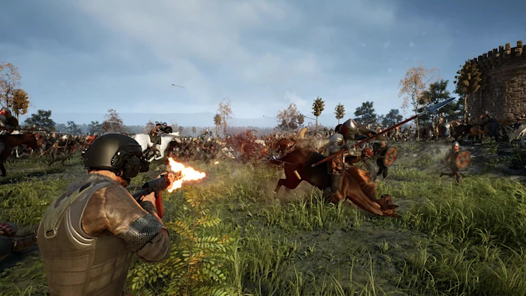 Kingmakers is a Medieval Combat Simulator with Sniper Rifles and Choppers