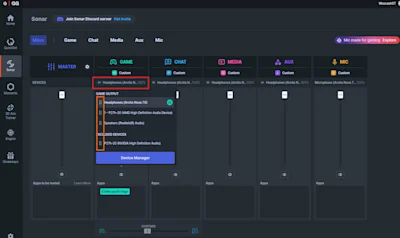 How to Use the New Sonar Device Manager — All-in-One Audio Solution