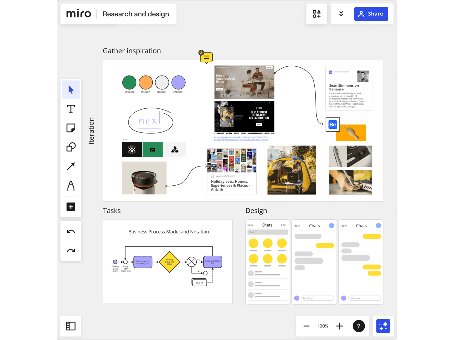 Book a Meeting with Miro