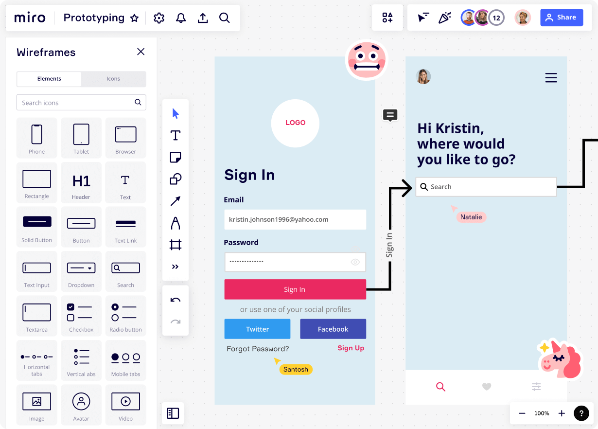 Mockups: Qué son y cómo hacerlos para que funcionen | Miro