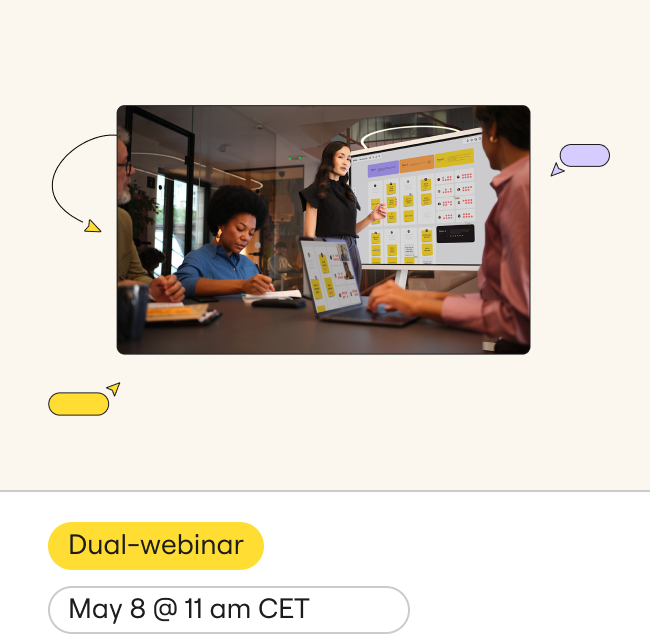 Miro Webinars and Virtual Events