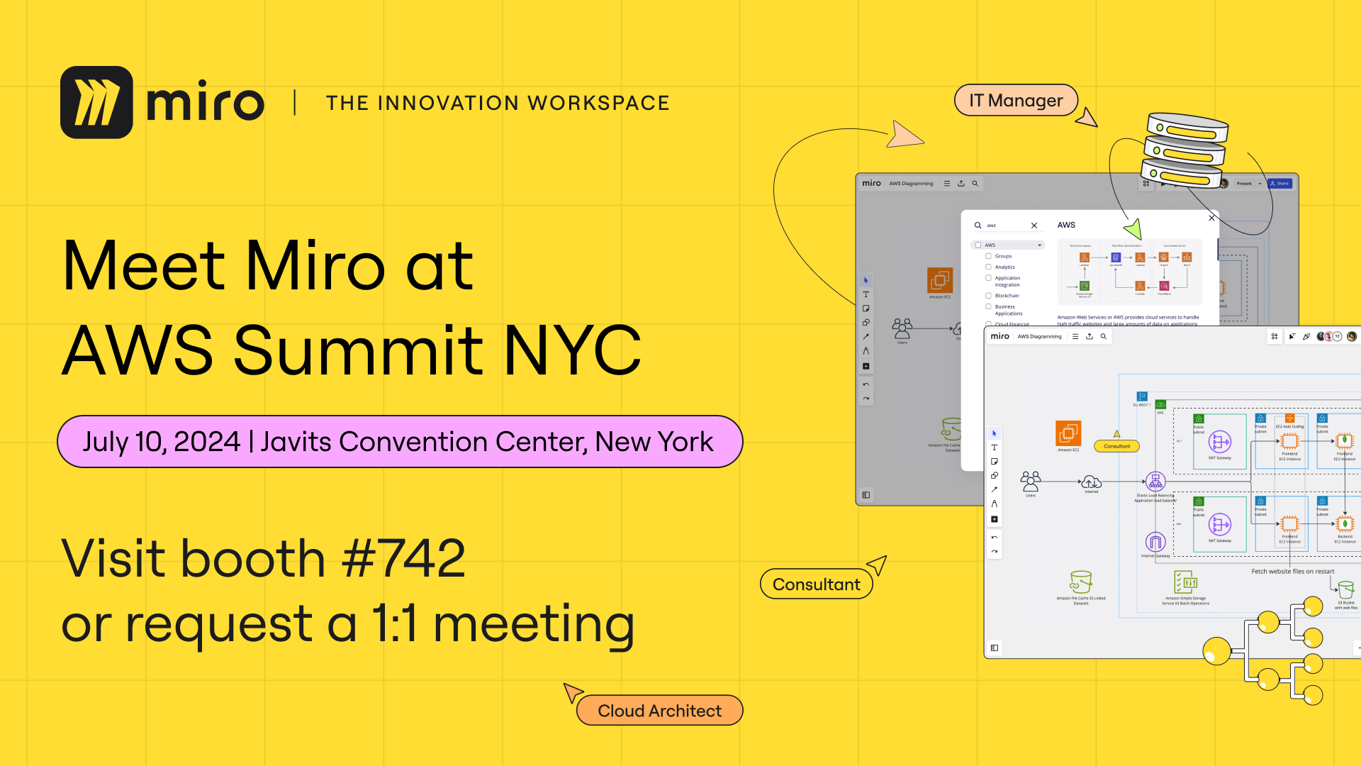 Meet Miro at AWS Summit NYC