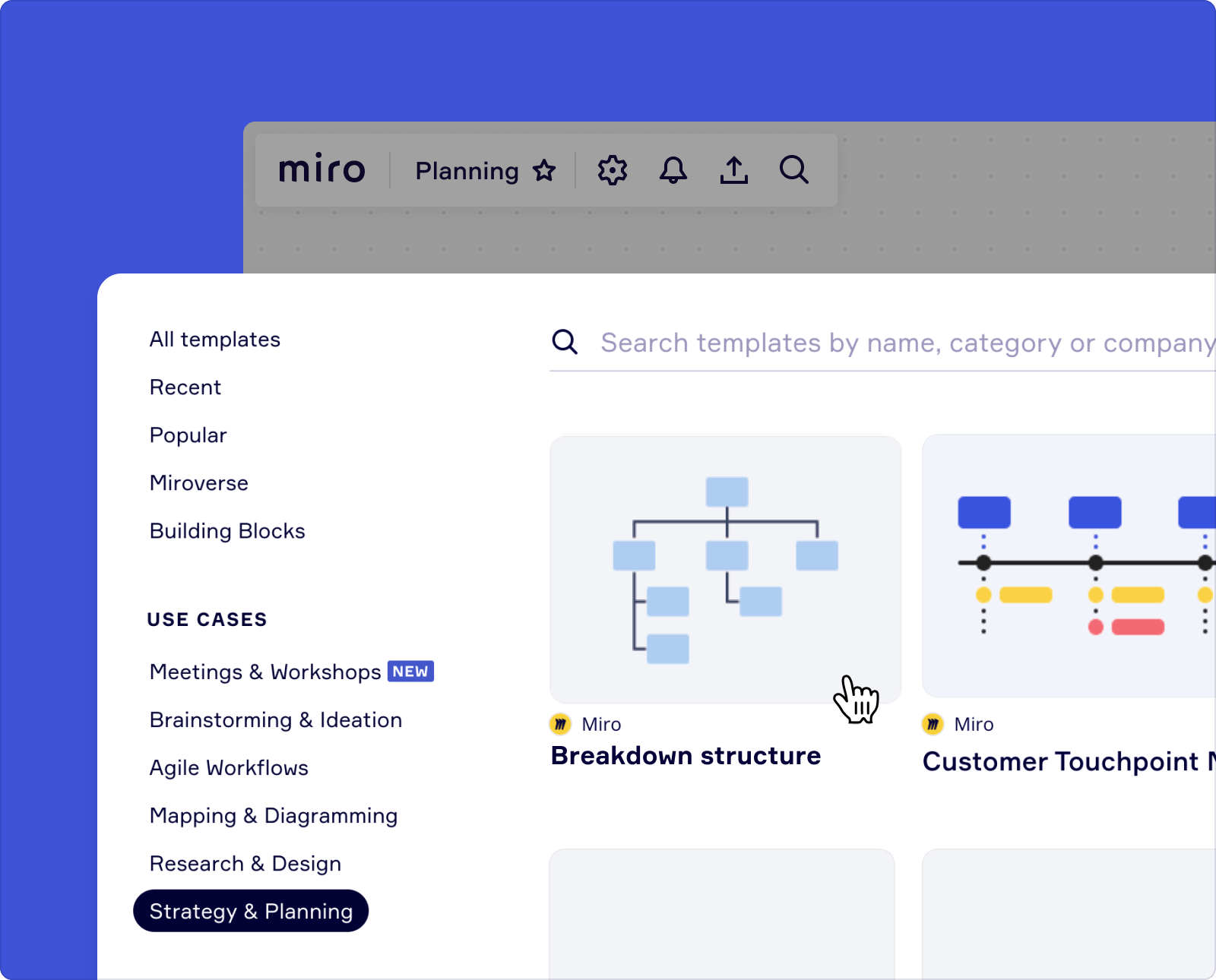 Ferramenta para fazer EAP de projetos online | +60M confiam