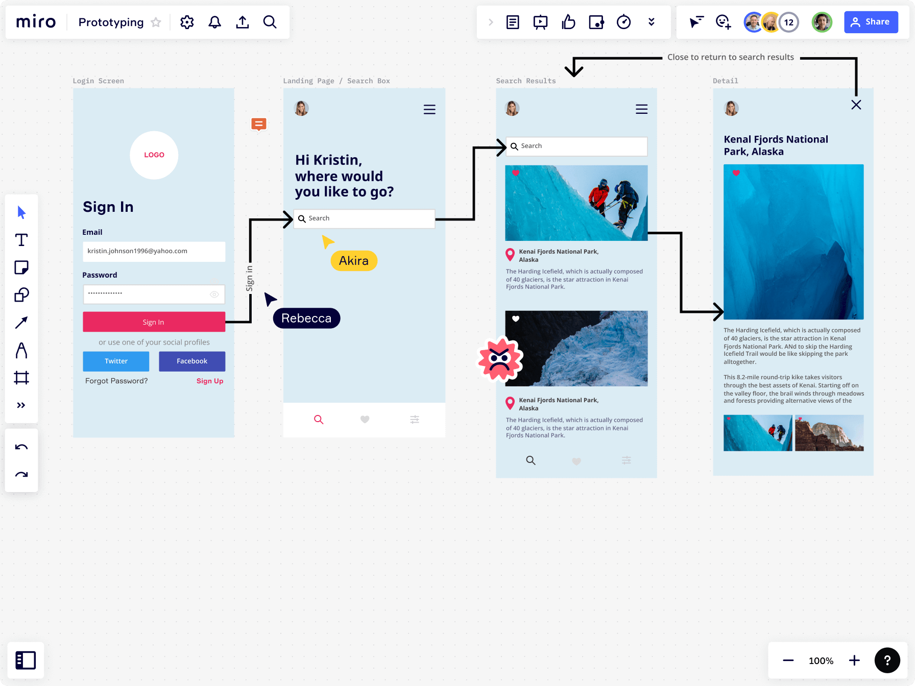 チームで使える無料のUXデザインツールとテンプレート - Miro
