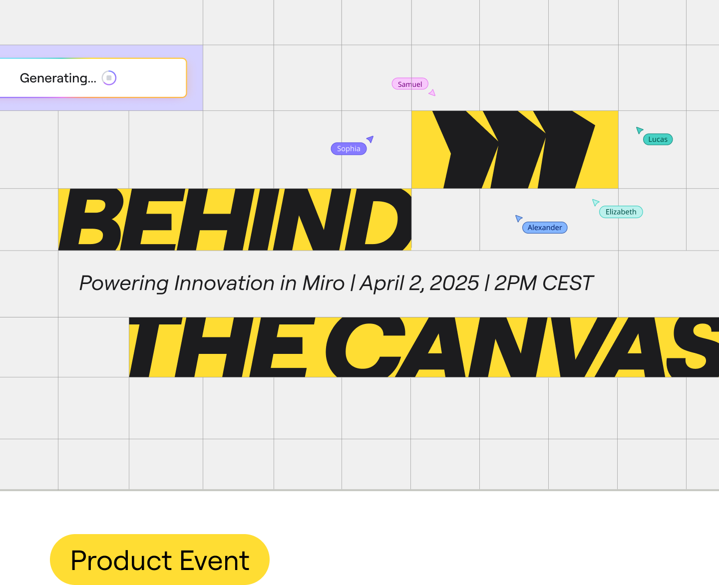 Miro Webinars and Virtual Events