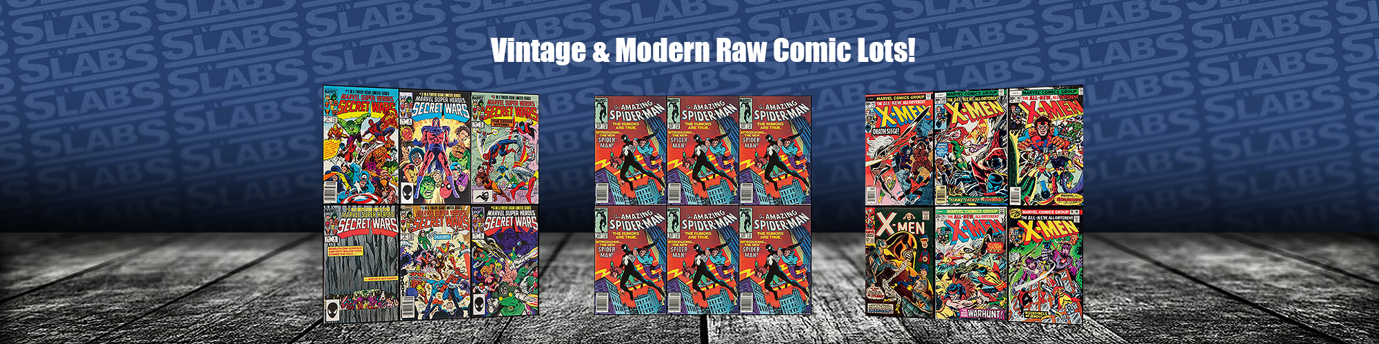 MySlabs - Raw-Comics-Lot