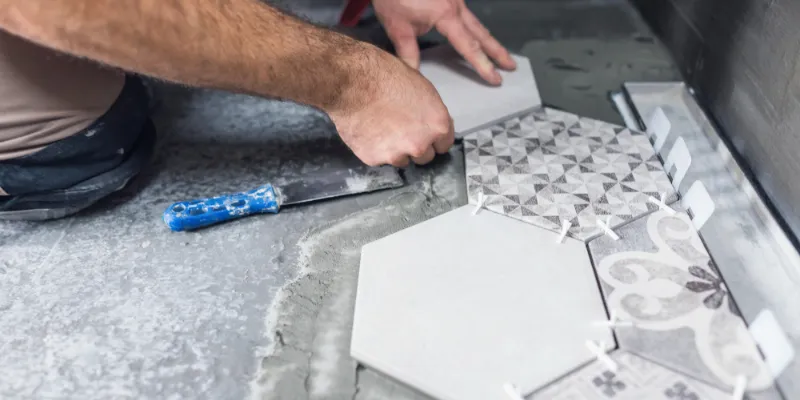How to tile a bathroom floor: complete guide - Bathrooms - Building and ...