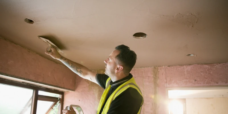 How to plaster a ceiling: techniques and tips - Builders - Building and ...