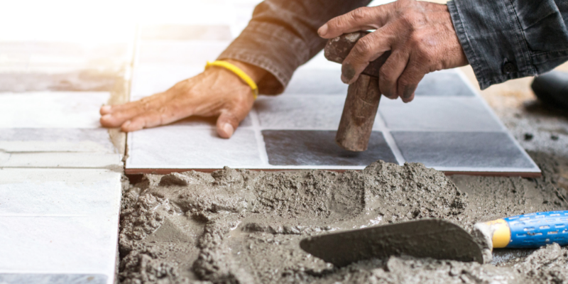 How to place tile on floor: a beginner's guide - Tiles and flooring ...