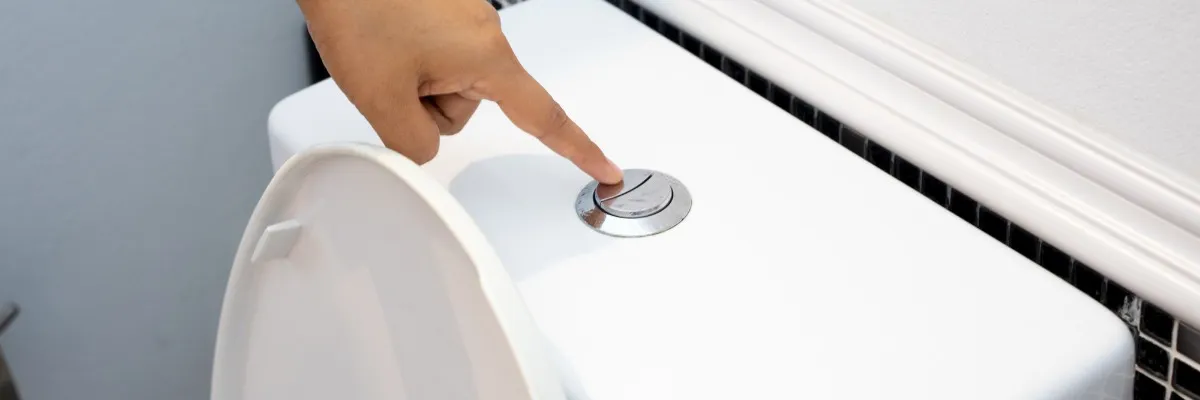 How to fix a running toilet with a button flush - Plumbers - Building ...
