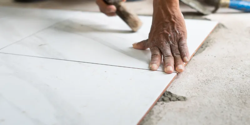 How to tile a bathroom floor: complete guide - Bathrooms - Building and ...