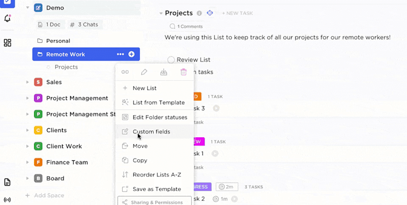 CRM Project Management Software by ClickUp™