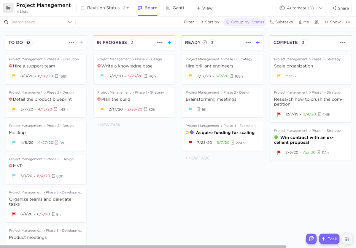 Construction Project Management Software by ClickUp™