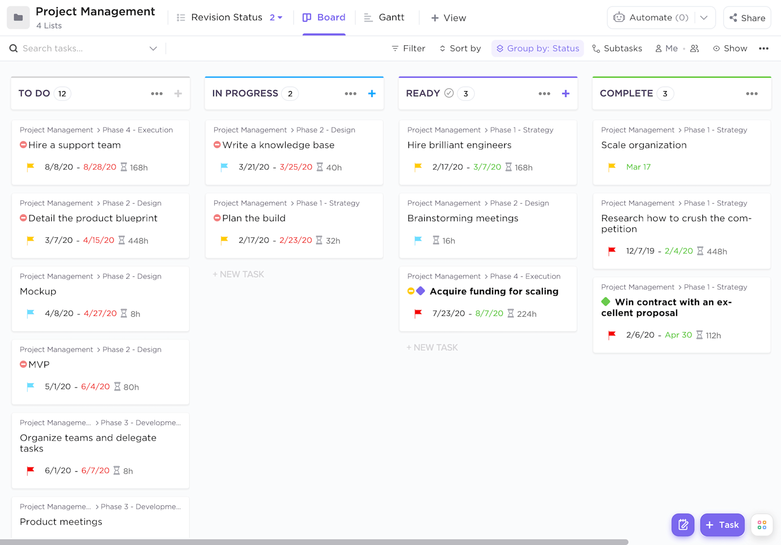 Construction Project Management Software by ClickUp™