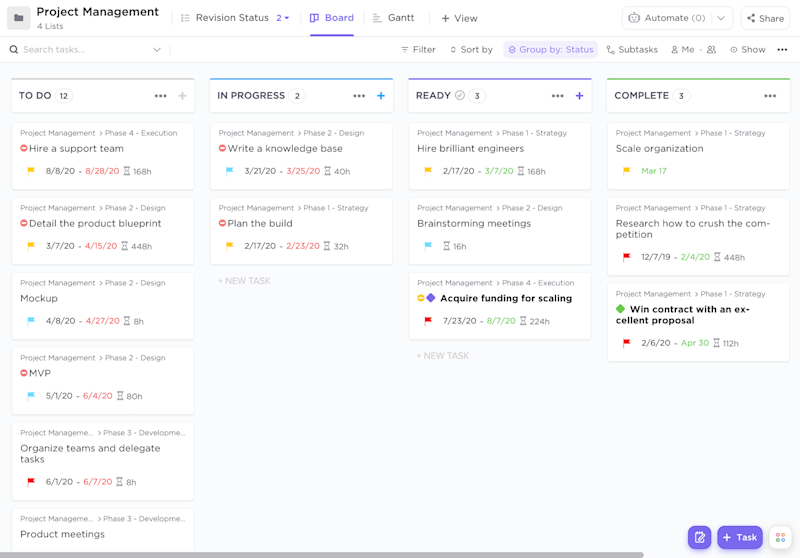 Construction Project Management Software by ClickUp™