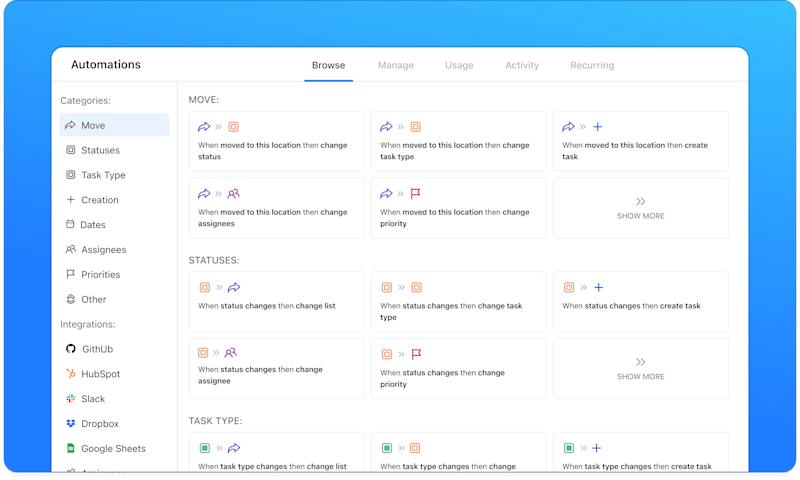 Enhance Your Workflow with ClickUp's Powerful Automation Features
